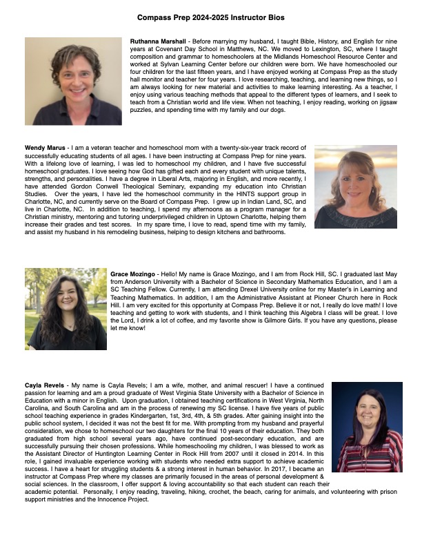 Browse Classes | Compass Prep